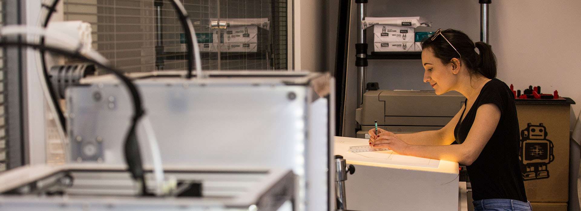 Printing Suite | Art, Design & Craft Facilities | RGU