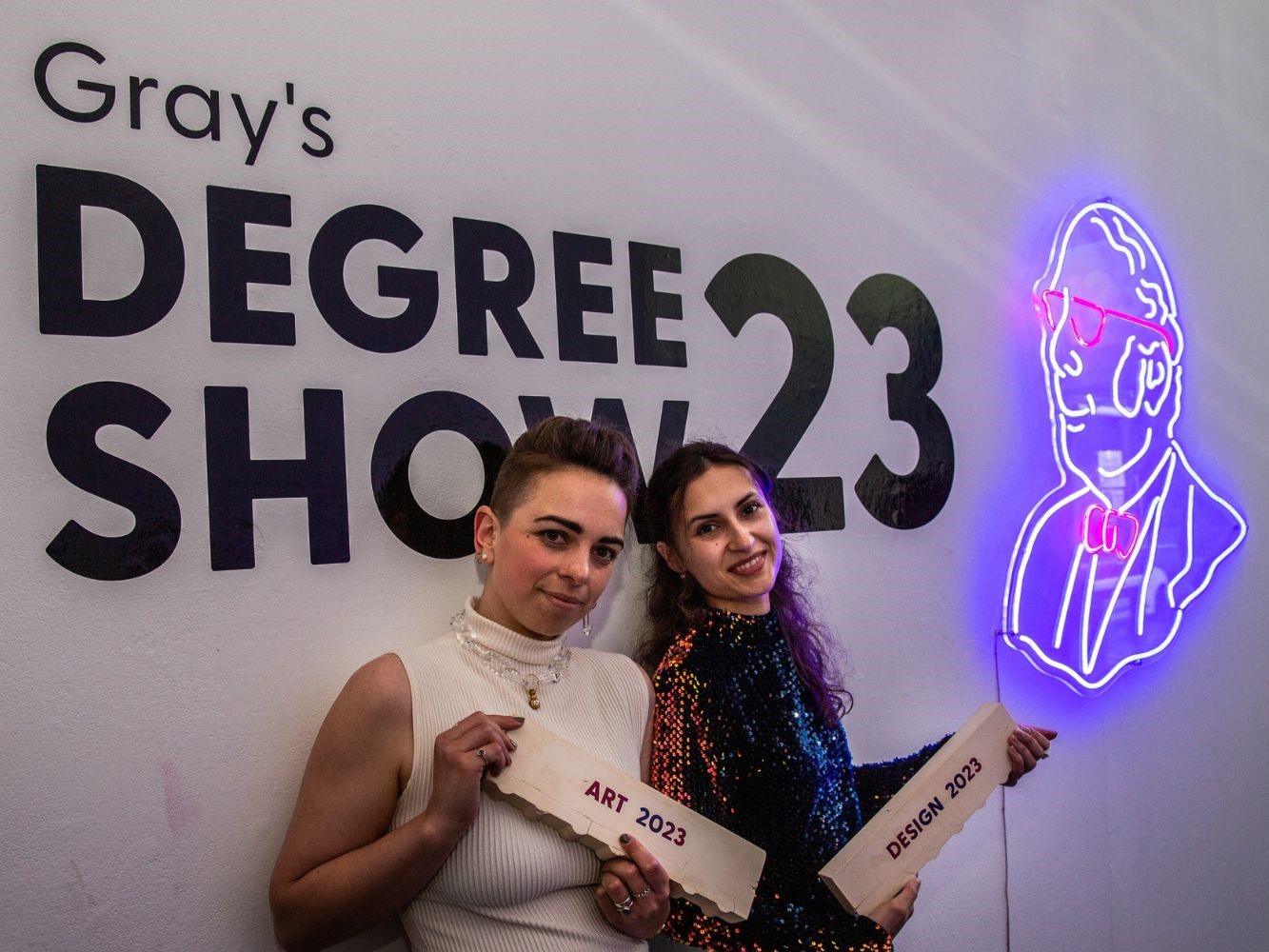 Showcasing creative success at Gray’s Degree Show 2023 Neon Futures ...