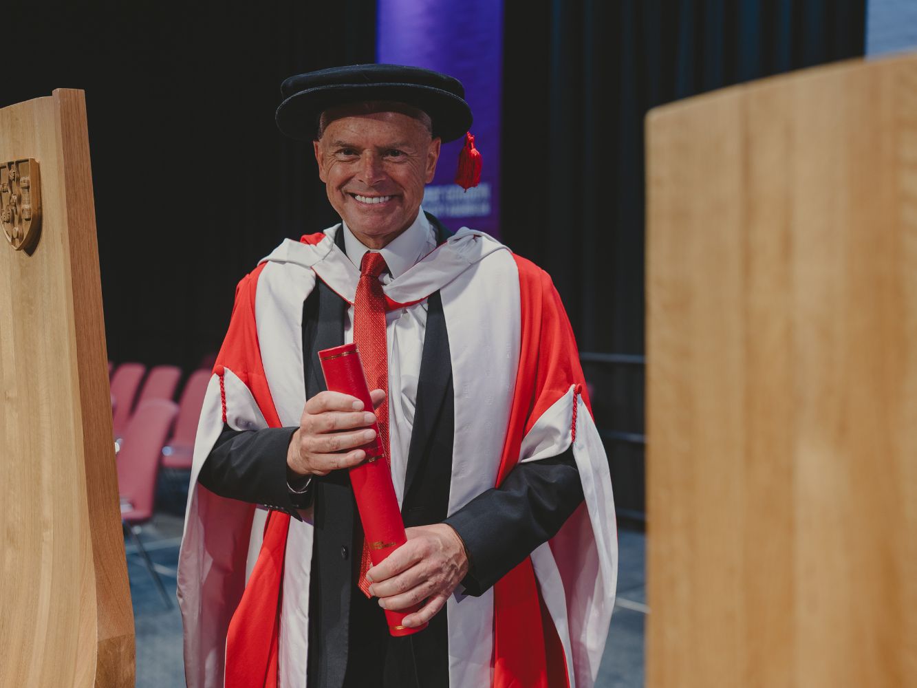 AFC Chairman recognised with RGU honorary award | July 2024 | News | RGU